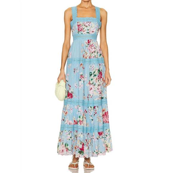 HEMANT & NANDITA | Dresses | New Hemant Nandita Tula Long Tank Dress In ...